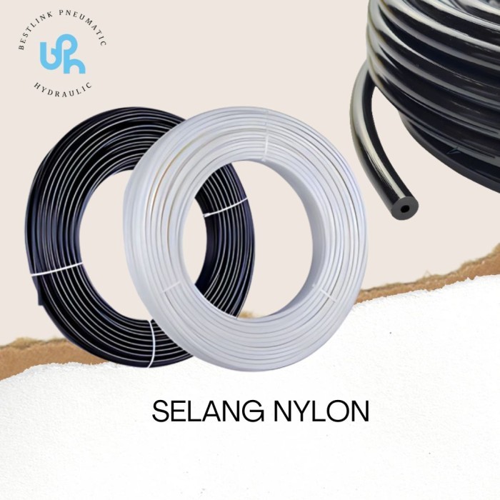 Jual SELANG NYLON / NYLON TUBING 4MM X 2.5MM X 200MTR ROLL | Shopee Indonesia