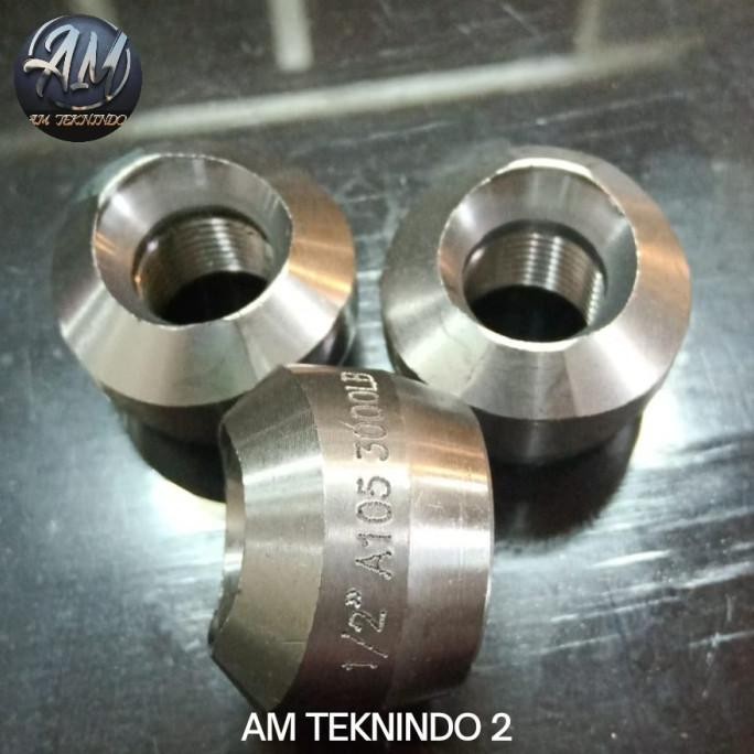 Jual THREADOLET BESI CLASS 3000 DRAT 1/2" INCH NPT / A 105 CLASS 3000 ...