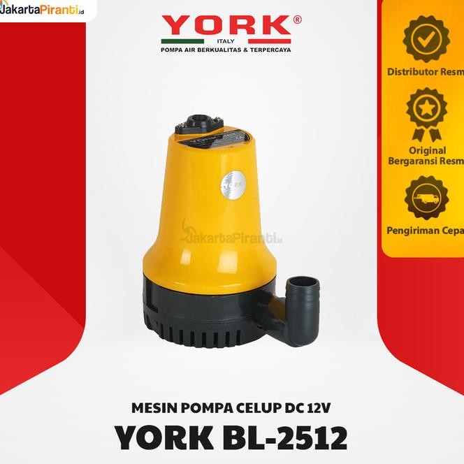 Jual Mesin Pompa Air Celup Dc York Yrk-Bl2512 Submersible Pump | Shopee ...
