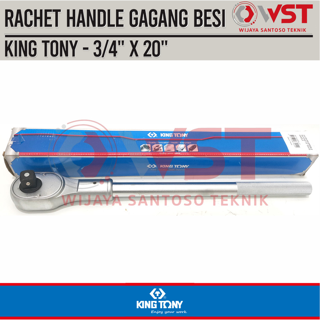 Jual King Tony Gagang Rachet 3/4inch Besi / Stang Ratchet 3/4 inch 3/4 ...