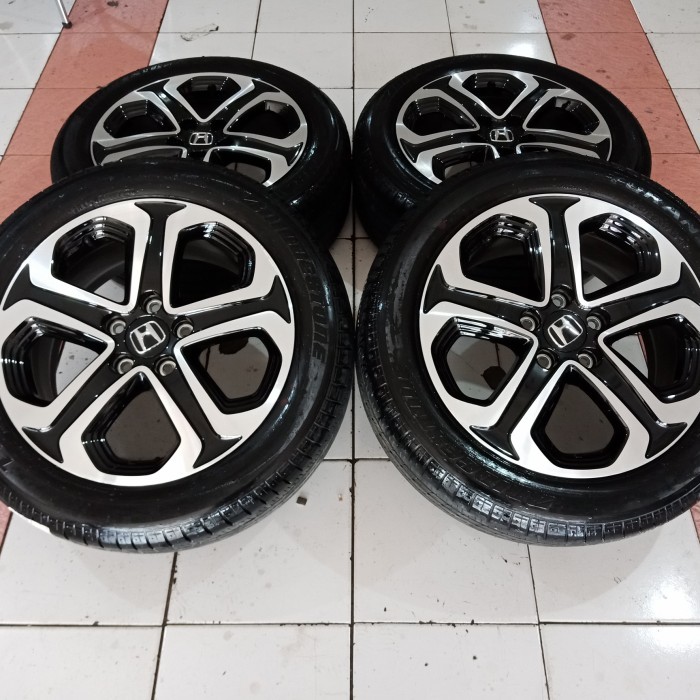 Jual velg copotan HRV prestige ring 17 + ban Bridgestone 215 55 r17 | Shopee Indonesia