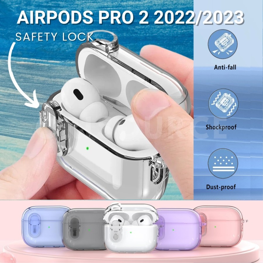 Jual Casing Airpods Pro 2 | Pro 2nd Gen | Pro2 Transparan Clear Bening ...
