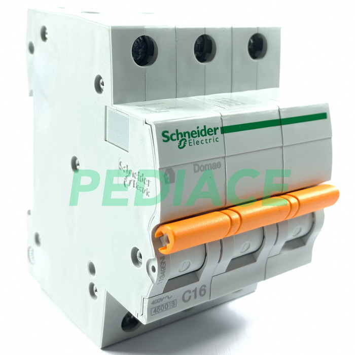 Jual Andal4N Bos!!= Mcb 3 Phase Schneider Merlin Gerin 16A 3500 Watt Circuit Breaker Sni ...