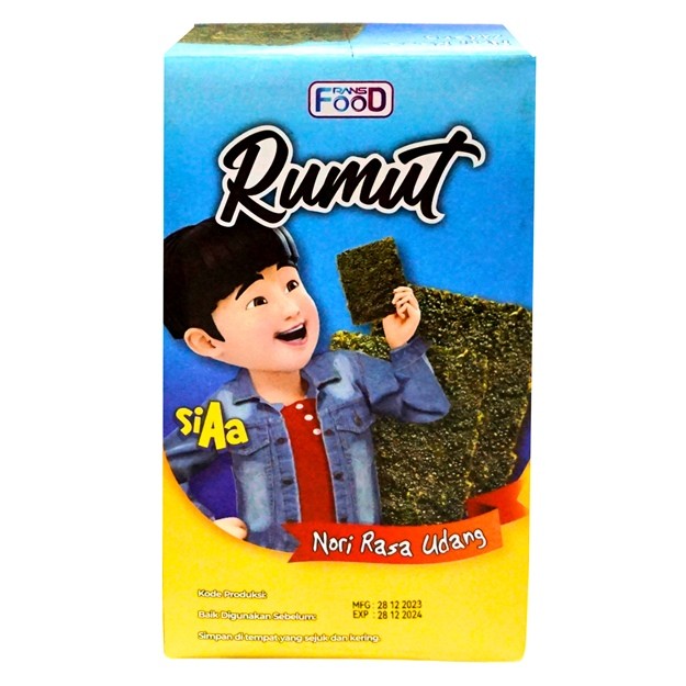 Jual S18870 RANS FOOD RUMUT NORI UDANG RUMPUT LAUT 10GR SACHET MAJU ...