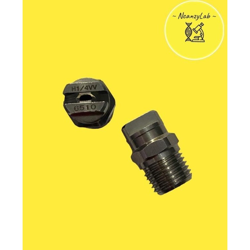 Jual NOZZLE JET FLAT FAN SPRAY V 1/4 JET FLAT FAN SPRAY NOZZLE (6520 ...