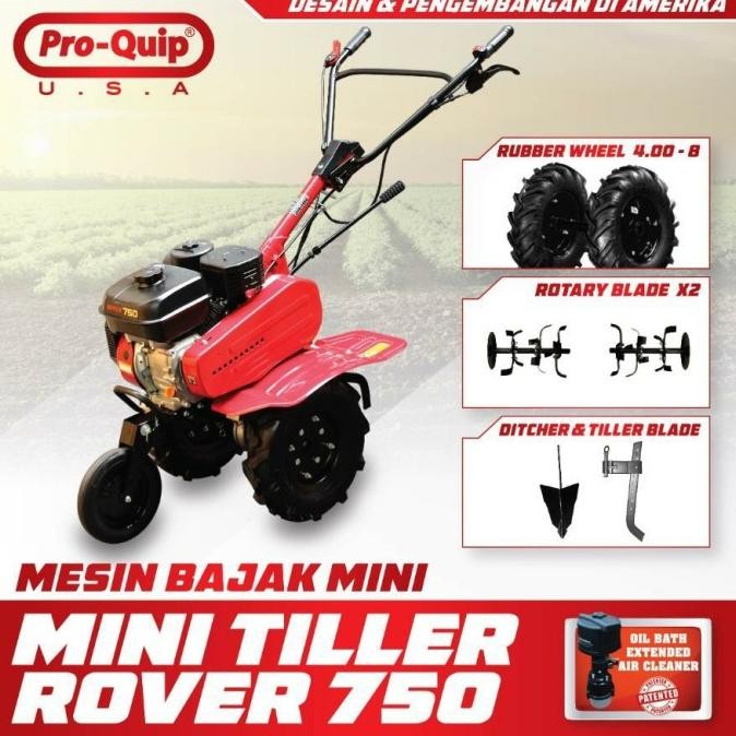 Jual MESIN BAJAK MINI / MINI TILLER / CULTIVATOR PROQUIP ROVER 750 ...