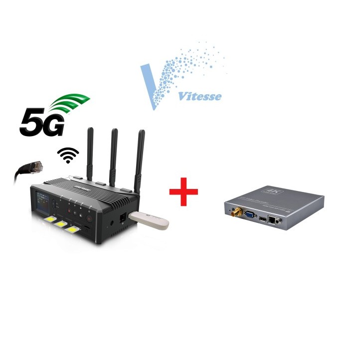 Jual Minemedia Q8 4G Live Bonding GSM Point to Point Encoder + Decoder ...