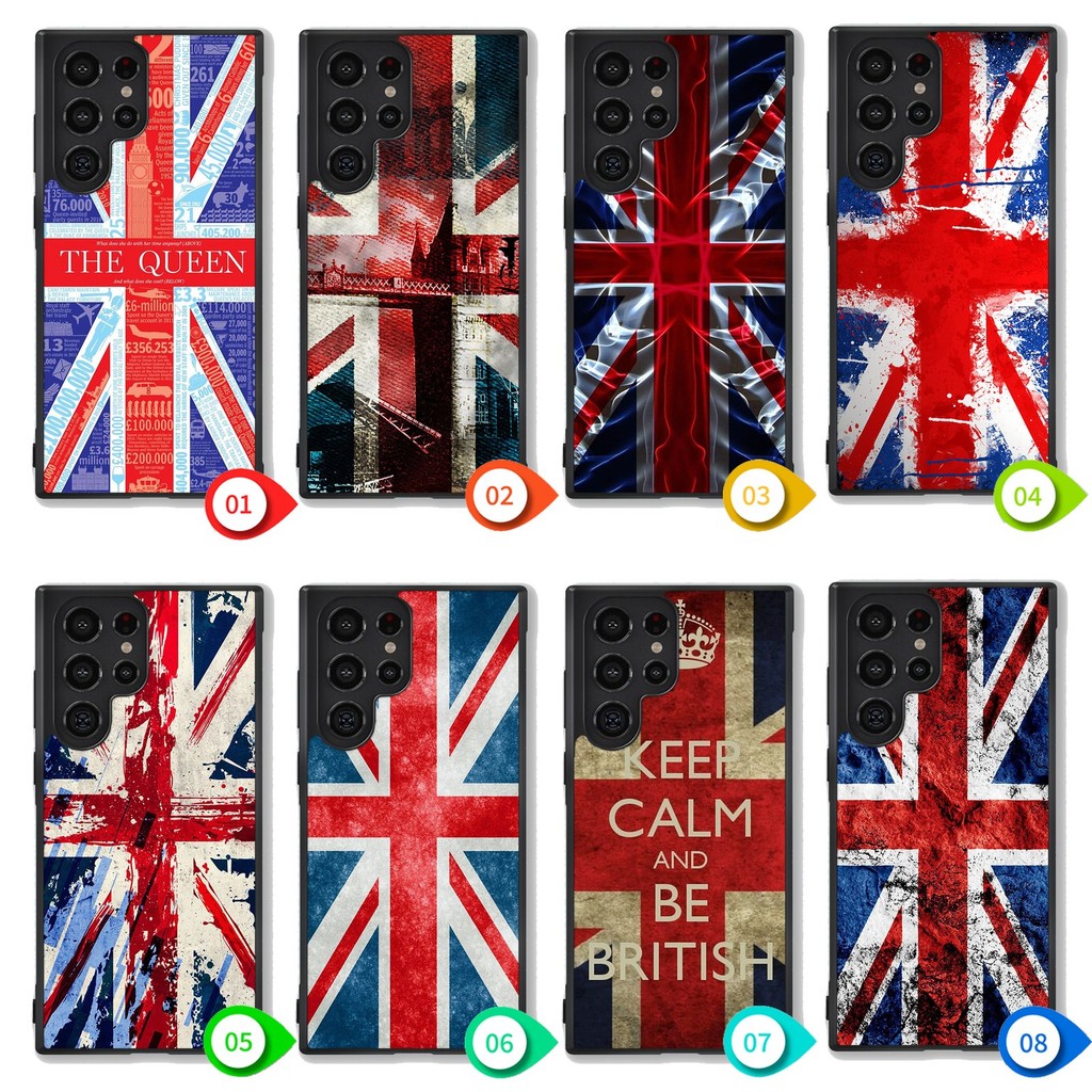 Jual Case Casing Custom Samsung S24 S23 S22 S21 S20 FE Ultra Plus Union Jack FDZ0090 | Shopee ...