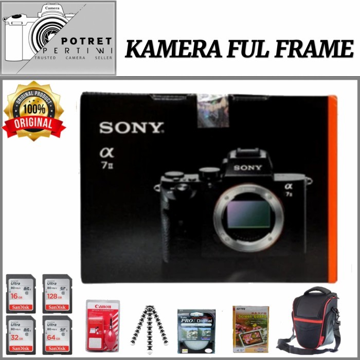 Jual SONY 7 MARK II BODY ONLY / BODY KAMERA SONY A7 MARK II / BODY | Shopee Indonesia
