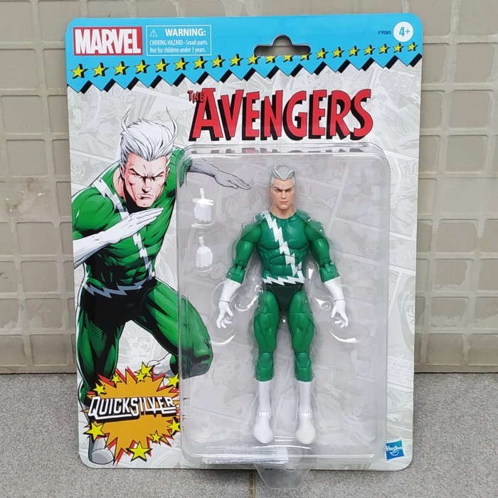 Jual HASBRO MARVEL LEGENDS RETRO QUICKSILVER VINTAGE CARD QUICK SILVER ...