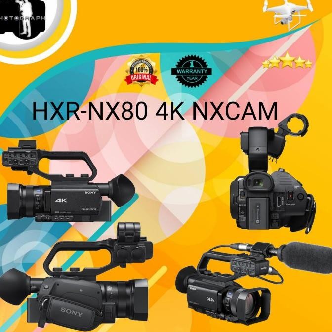 Jual Hxr-Nx80 4K Nxcam / Camcorder Nx80 4K Nxcam / Nx80 4K Nx Cam ...