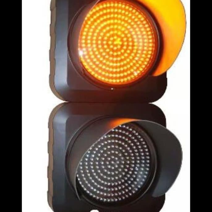 Jual traffic light lalu lintas warning warna warni lampu traffic kuning ...
