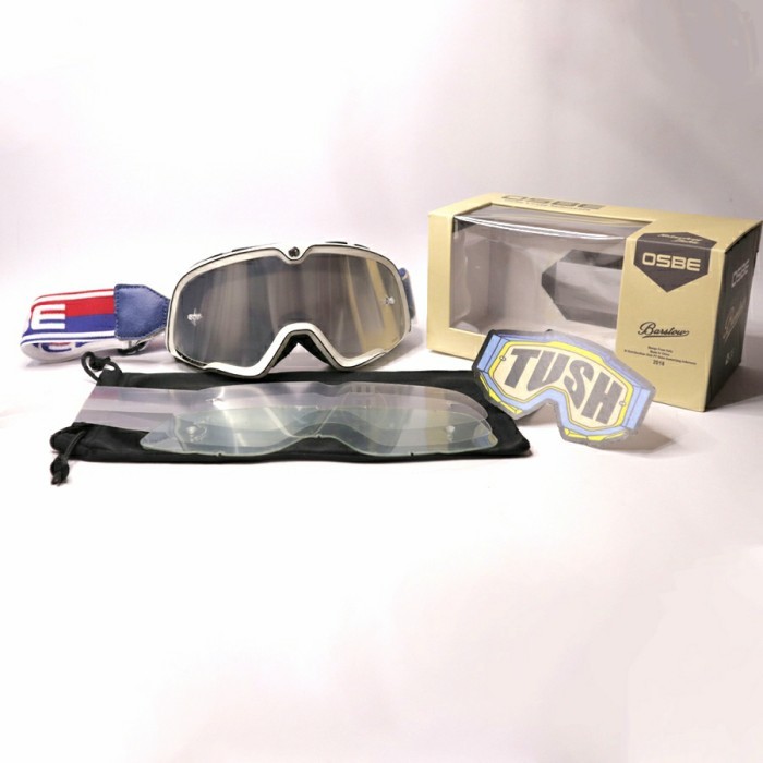 Jual goggle OSBE Barstow putih HEMAT | Shopee Indonesia