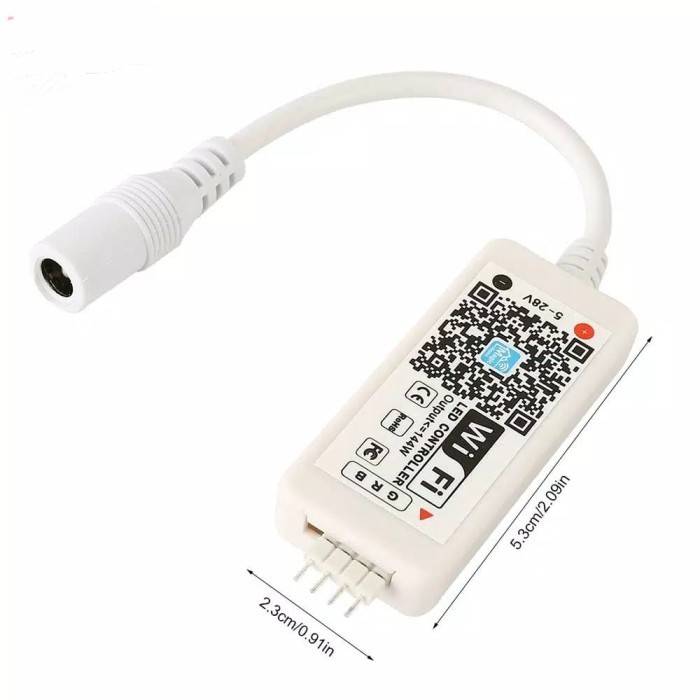 Jual HARGA DISC - DC5V-28V Mini Wi-Fi RGB LED Controller by Smartphone ...