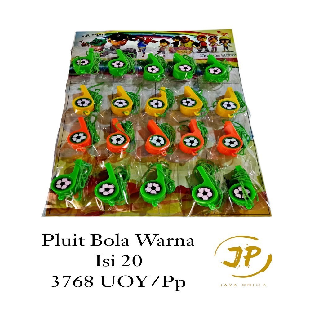 Jual PLUIT BOLA WARNA ISI 20 PCS | Shopee Indonesia