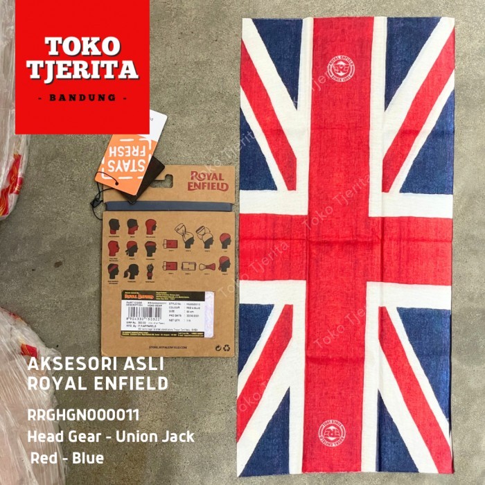 Jual Head Gear Buff Masker - Union Jack RRGHGN000011 - Royal Enfield ...