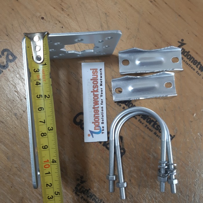 Jual Bracket Breket Clamp Klem Dudukan Tiang Antena Yagi Omni Tv Radio ...