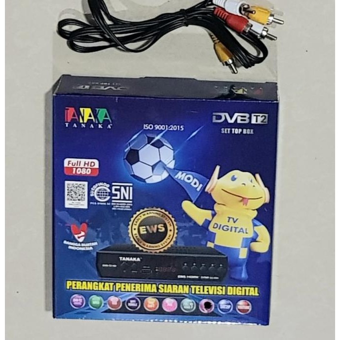 Jual BEBAS ONGKIR - STB Tanaka DVB T2 Body Metal | Shopee Indonesia