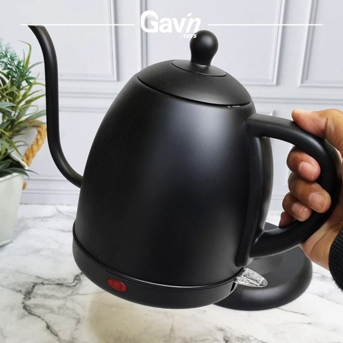 Jual Teko Listrik 1L Teko Leher Angsa Gooseneck Kettle 1000ml | Shopee ...