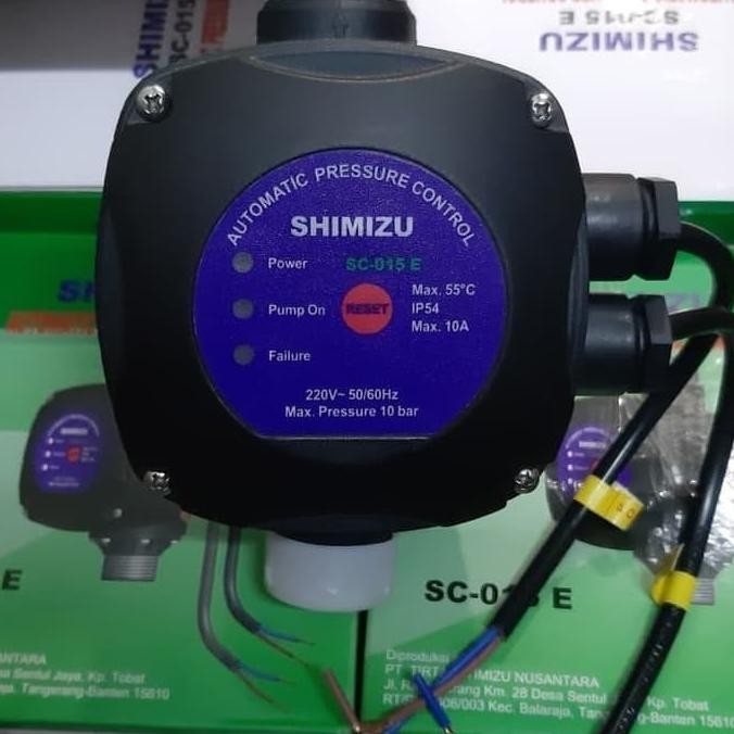 Jual shimizu sc 015 e automatic pressure control otomatis booster york apc | Shopee Indonesia