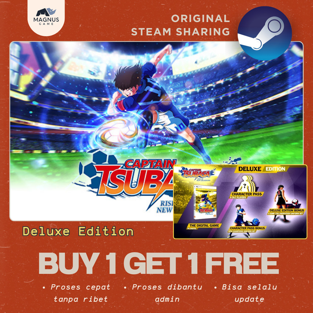 Jual Captain Tsubasa Rise of New Champions Deluxe Edition Original Game ...