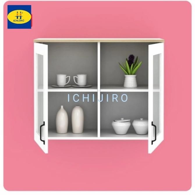 Jual Lemari dapur kitchen set atas rak gantung KWU2 Rakit kurir toko ...
