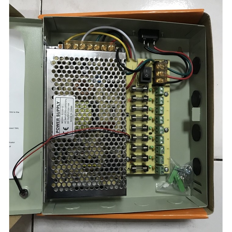 Jual Power Supply 10A BOX / PSU 10 A BOX CCTV | Shopee Indonesia