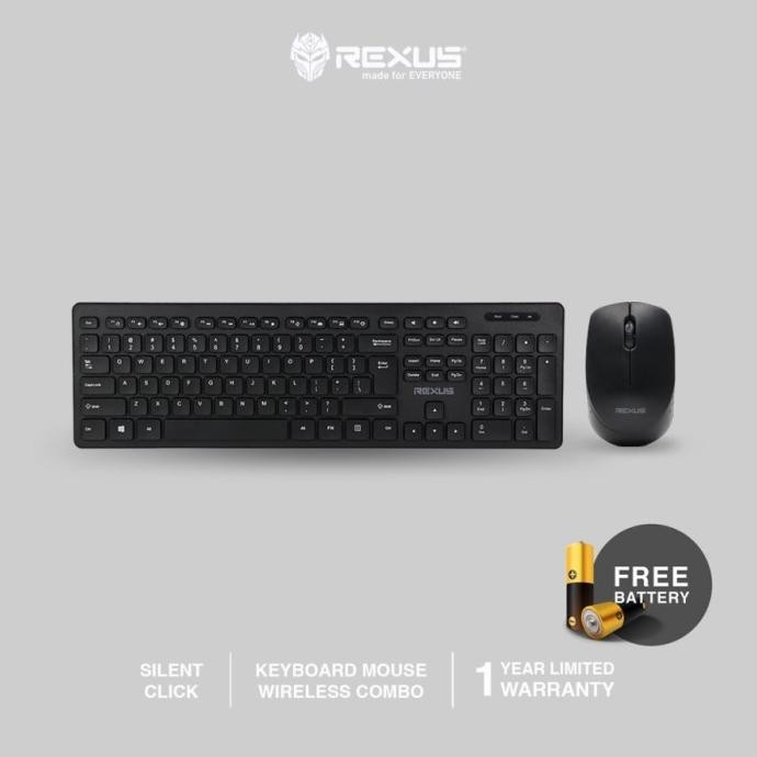 Jual HARGA DISC - Keyboard Mouse Combo 2 in 1 Wireless Rexus KM8 ...