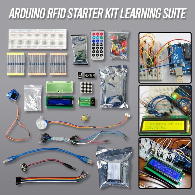 Jual NEW Kit Starter RFID untuk Arduino UNO R3 Versi Upgrade R3 RFID Starter | Shopee Indonesia