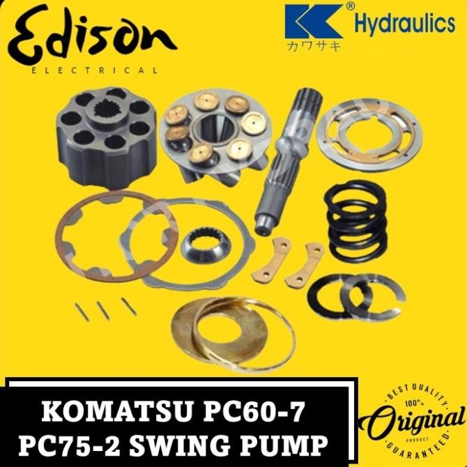 Jual Komatsu Pc60-7 Pc75-2 Swing Block Retainer Valve Plate Piston ...