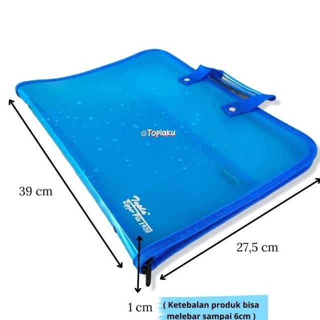 Jual IYF TOPLA TAS DOKUMEN MAP FILE FOLDER ANTI AIR PLASTIK BENING ...