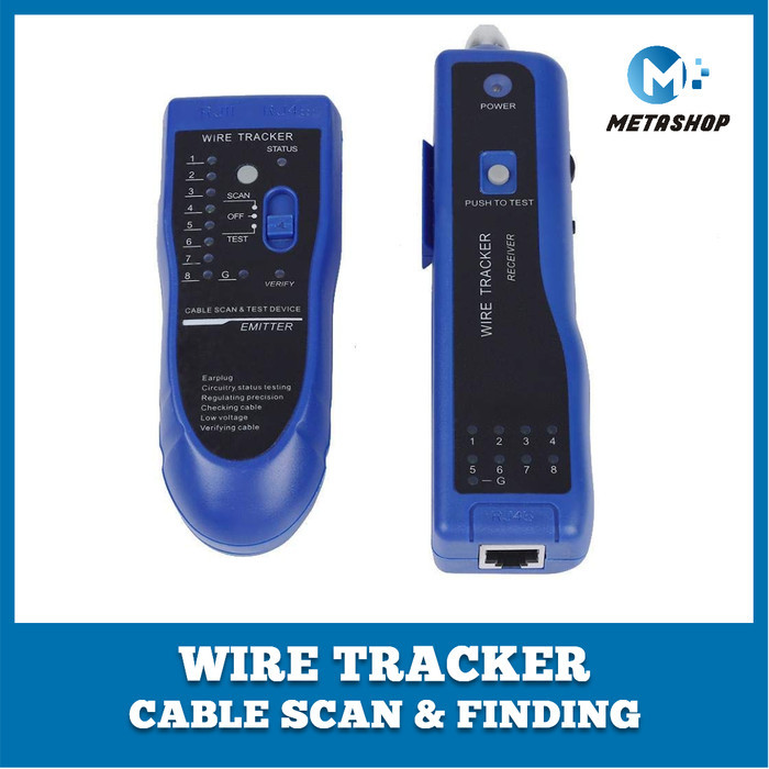 Jual HARGA DISC - LAN Tester XQ-350 Wire Tracker Network Jaringan Kabel ...