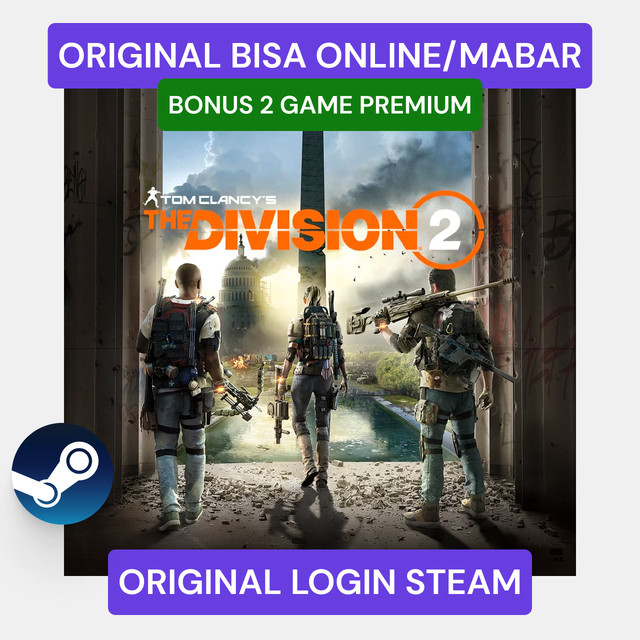 Jual Tom Clancy The Division 2 ONLINE MULTIPLAYER PRIVATE TERMURAH GAME ...