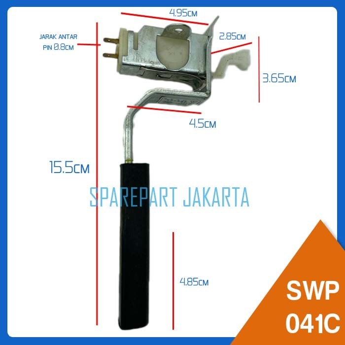 Jual [SPJ] SWITCH PINTU MESIN CUCI POLYTRON 1 TABUNG 041C | Shopee ...