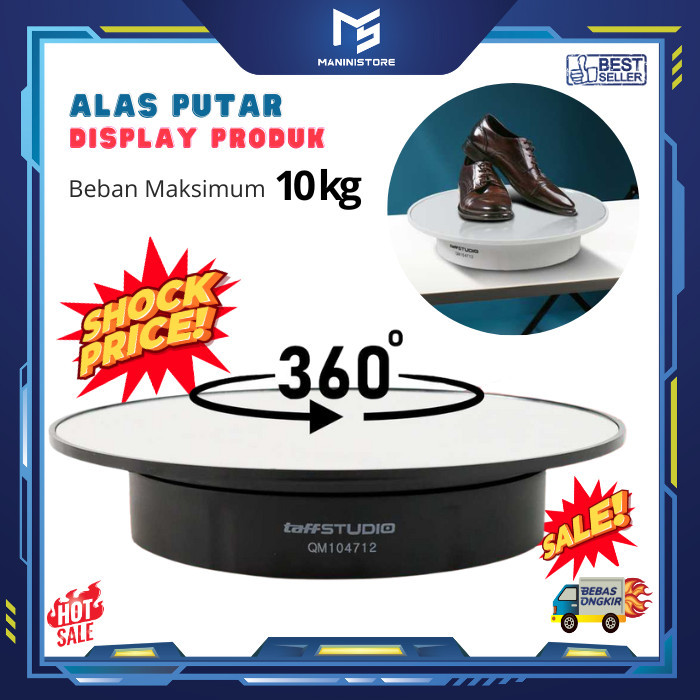 Jual HARGA DISC - Alas Putar Display Produk Fotografi Video Mirror ...