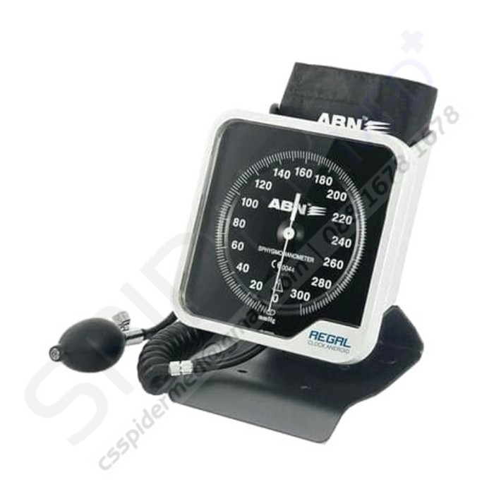 Jual ABN REGAL Clock Aneroid Desktop Model / Tensimeter Aneroid ...