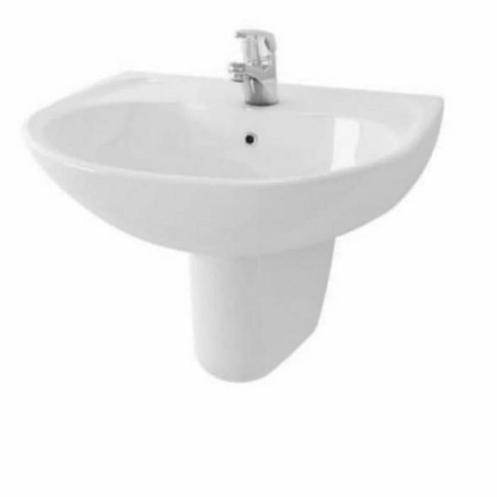 Jual wastafel toto LW240CJ/LW240HFJ (BODY WASTAFEL TOTO + KAKI ...