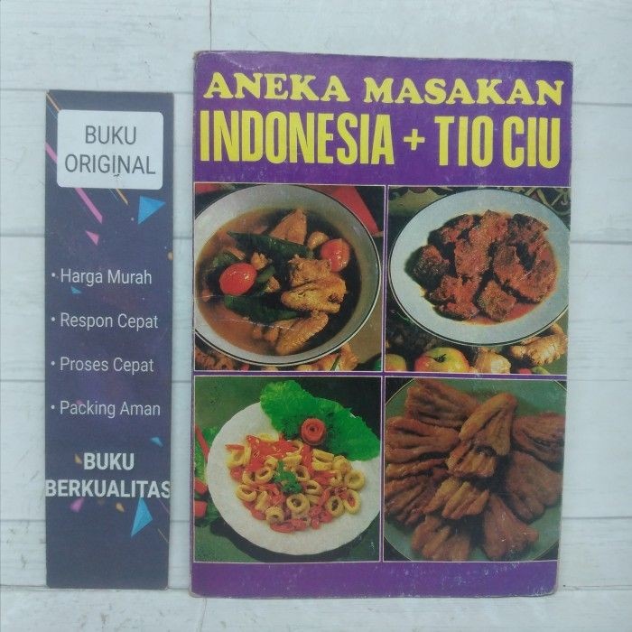 Jual Aneka Masakan Indonesia Tio Ciu Buku | Shopee Indonesia