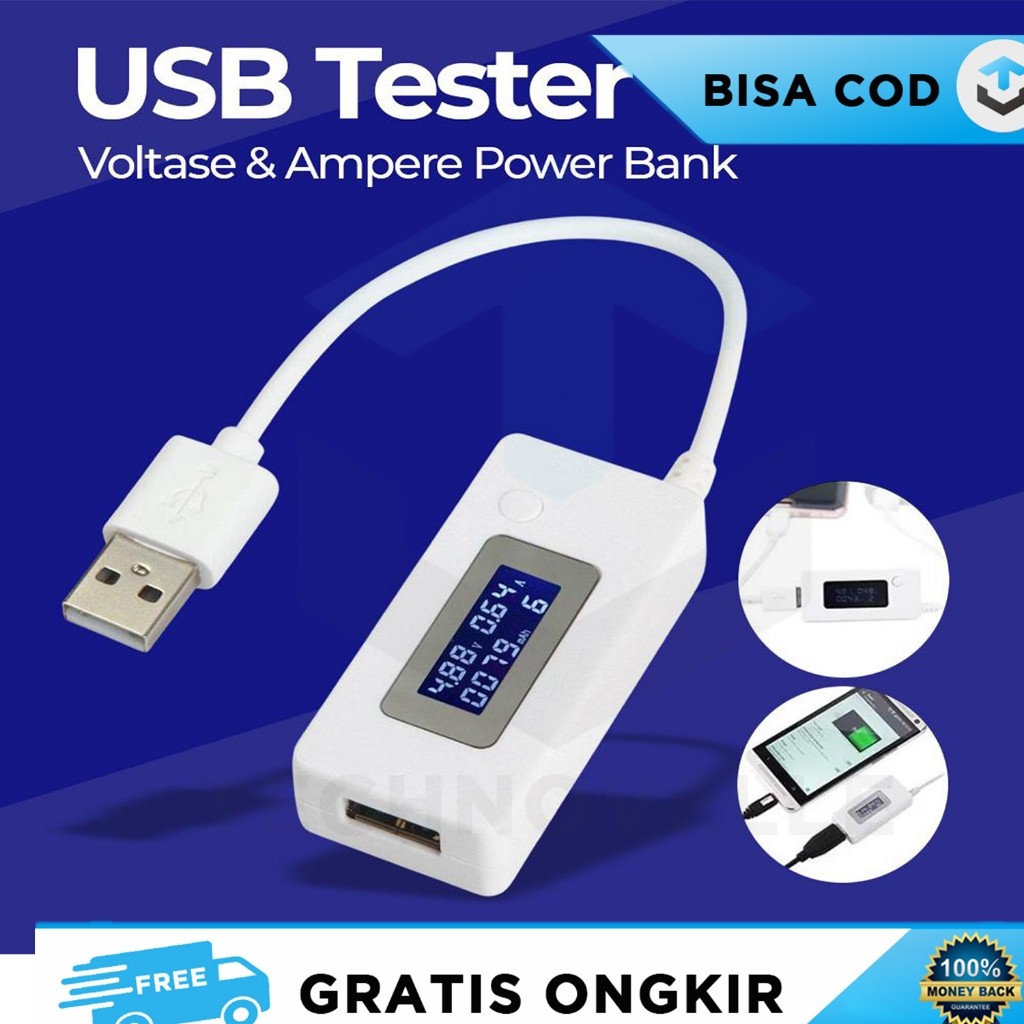 Jual ALAT TESTER PENGUKUR VOLTASE DAN AMPERE LCD DISPLAY DAN NOTIFIKASI ...