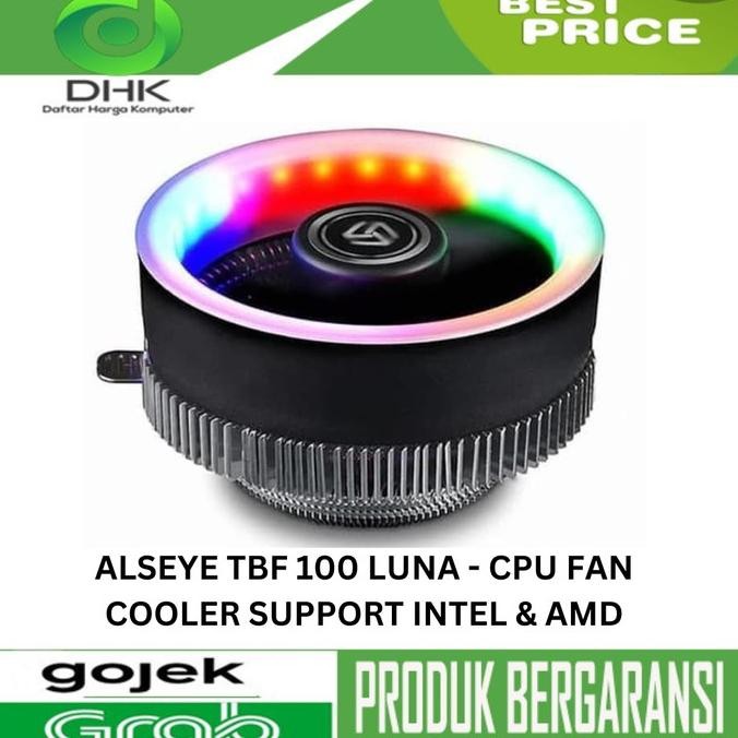 Jual HARGA DISC - ALSEYE TBF 100 LUNA - CPU FAN COOLER SUPPORT INTEL ...