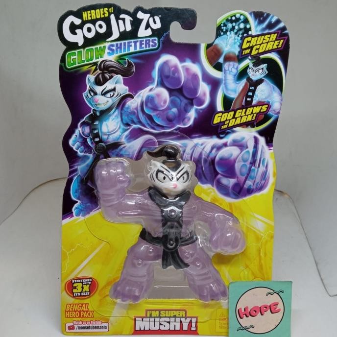Jual Heroes of Goo Jit Zu Glow Shifters Hero Pack Bengal Glow In The Dark | Shopee Indonesia