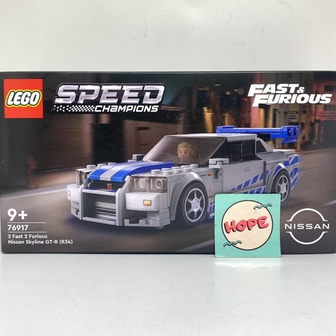 Jual LEGO Speed Champions 76917 2 Fast 2 Furious Nissan Skyline GT-R (R34) | Shopee Indonesia