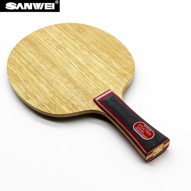 Jual Pisau Tenis Meja SANWEI FEXTRA 7 Asli (Kayu 7 Lapis) Raket FEXTRA Dayung Kelelawar Ping ...