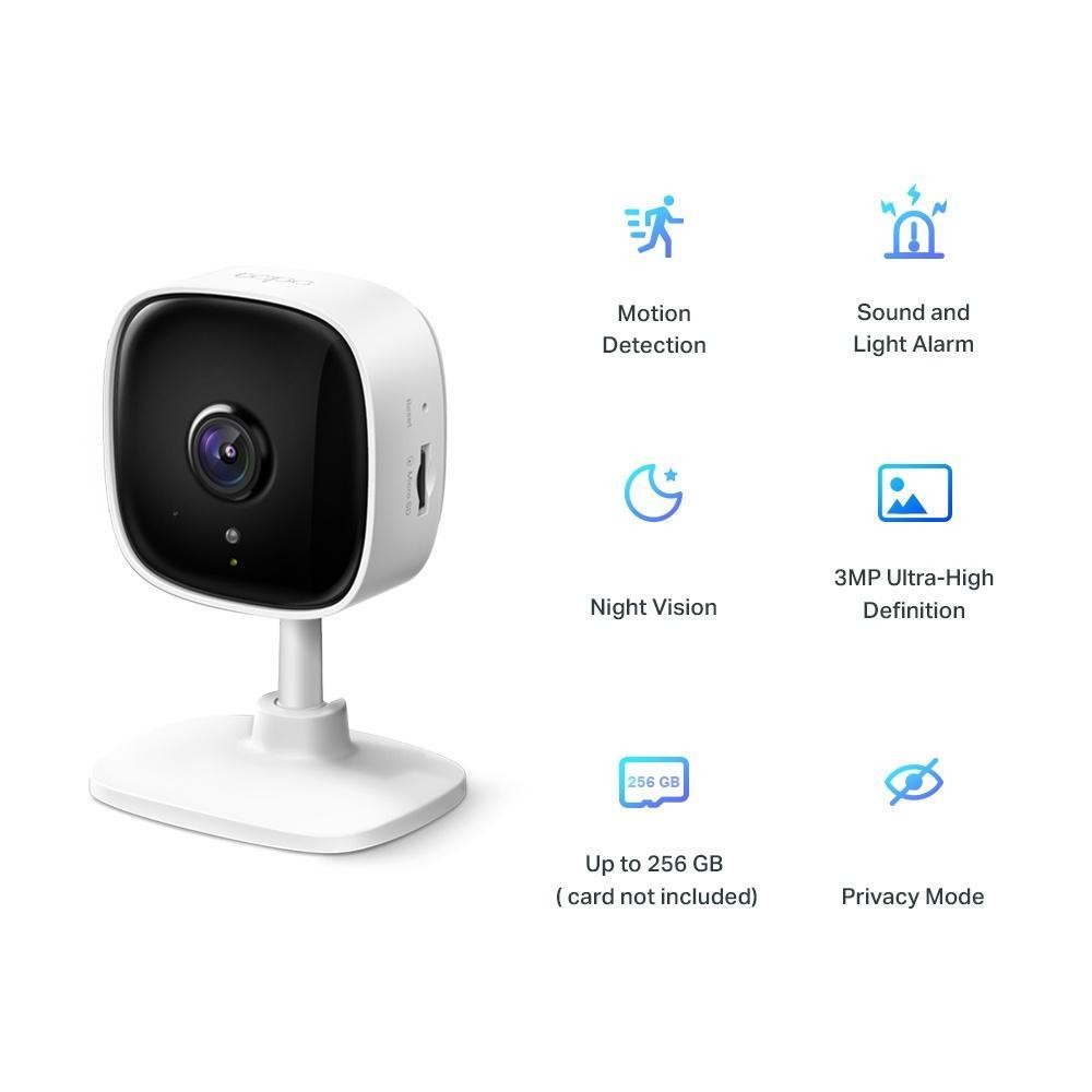Jual Tp-Link Home Security Cctv Tapo C110 Wi-Fi 2K 3Mp Indoor | Shopee ...