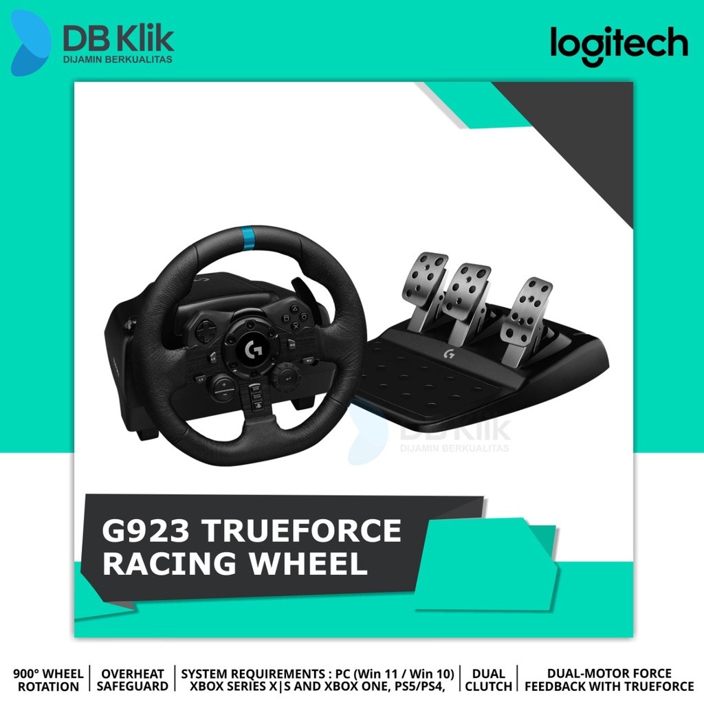 Jual Logitech G923 True Force Gamepad Racing Wheel For Playstation (941 ...