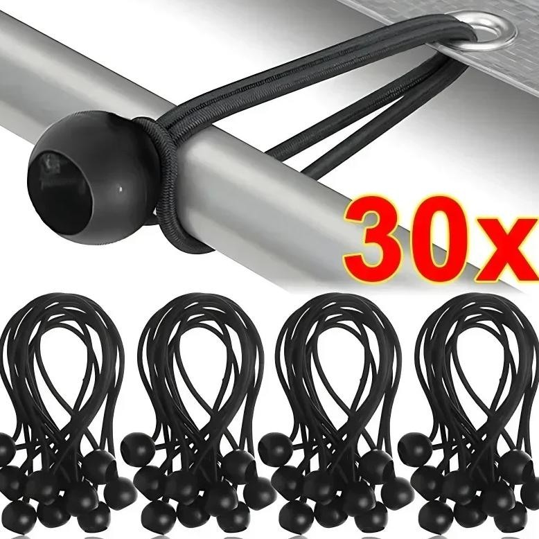 Jual outdoor elastic ball rope bungee cords portable tent fixing ...