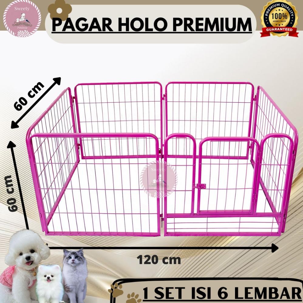 Jual Kandang Hewan Pagar Besi Size Besar Pet Cage Anjing Kucing Kandang ...