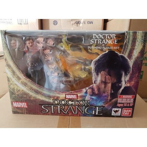 Jual Shf Dr Strange & burning flame set ( Bandai original ) | Shopee ...