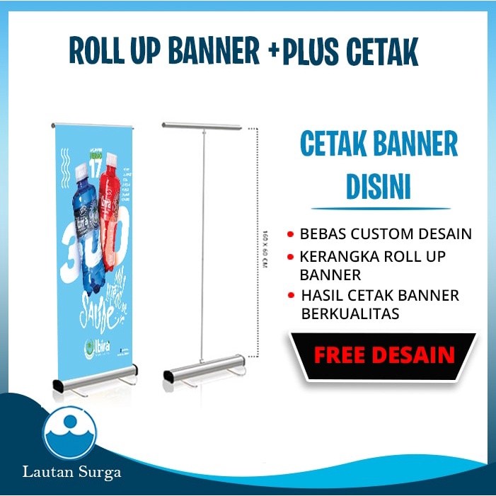 Jual Spanduk Berdiri Spanduk Gulung Spanduk Berdiri Plus Spanduk Cetak ...