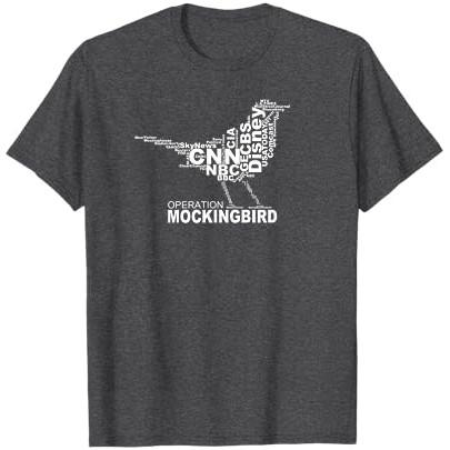 Jual Kaos Konspirasi CIA Operation Mockingbird |FpqJXko0| | Shopee Indonesia